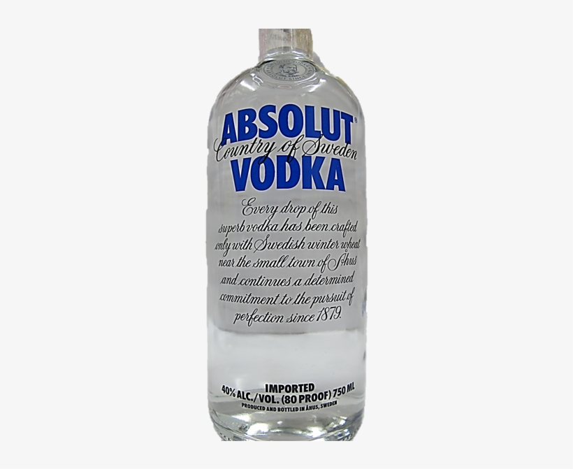 Absolut Vodka Original 750ml - Absolut Vodka PNG Image | Transparent ...