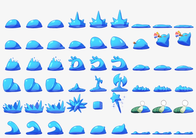 Download Slime1 - Rpg Maker Mv Slime | Transparent PNG Download | SeekPNG