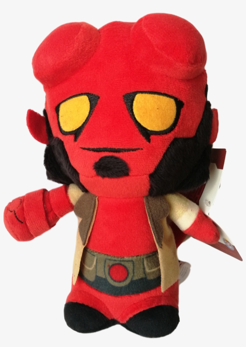 Hellboy 8" Cute Plush - Stuffed Toy PNG Image | Transparent PNG Free ...