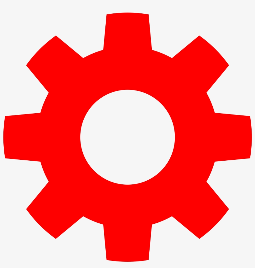 Clipart - Red Gear Icon Png PNG Image | Transparent PNG Free Download ...