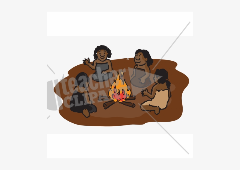 Campfire Clipart Aboriginal - Aboriginal Australians PNG Image ...
