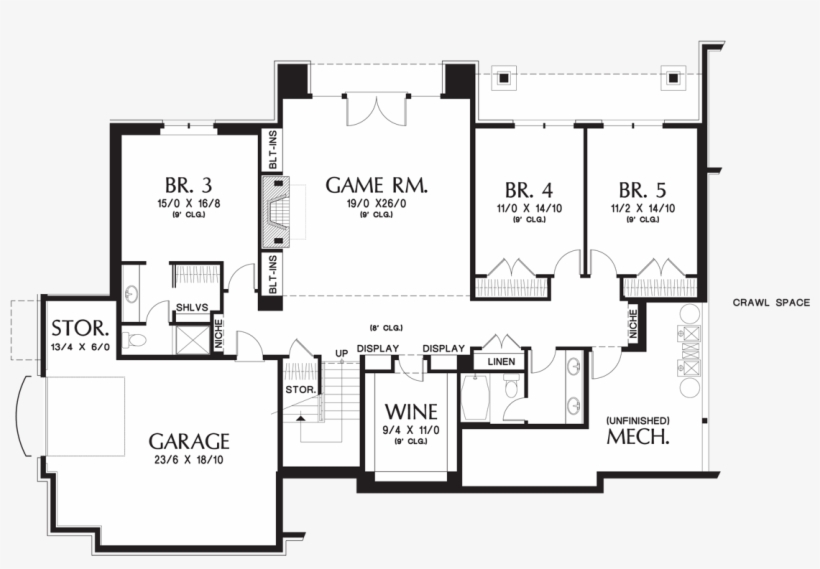 Image For Hendrick Beautiful Mountain Ranch With Great - House Plan PNG ...
