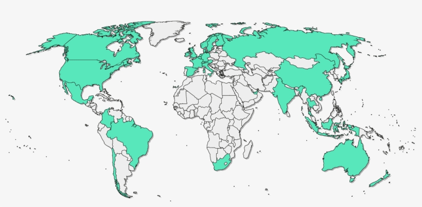 Engaged Global Audience - African Tick Bite Fever Map PNG Image ...