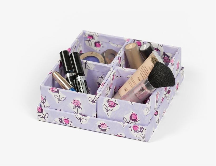 Try This Cute Make-up Sorter Tray From The Empty Box - Box PNG Image ...