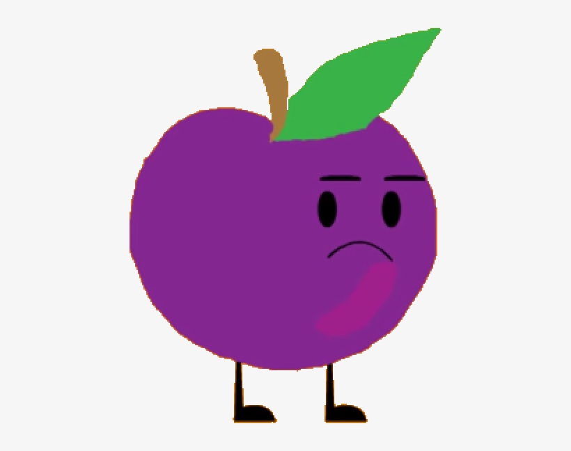 Plum - Bfdi Plum PNG Image | Transparent PNG Free Download on SeekPNG