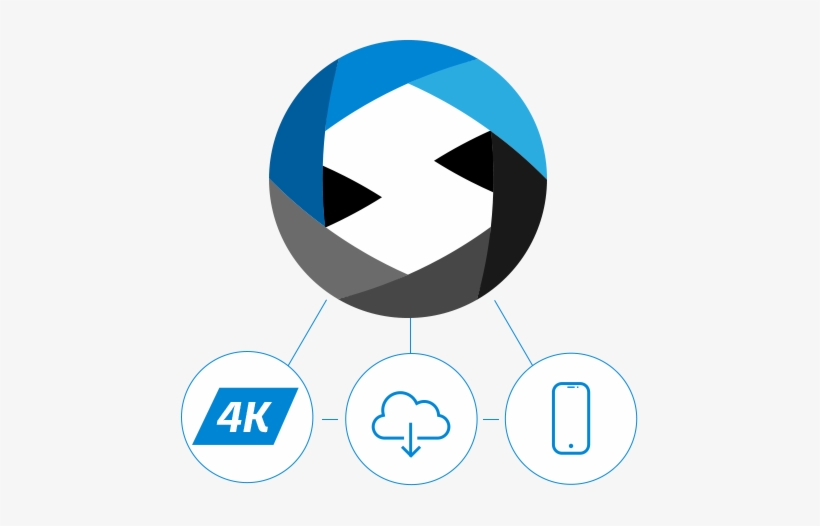 4k Resolution Video Streams From The Cameras In Your - Circle PNG Image ...