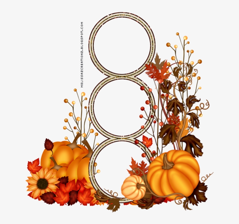 Happy Fall Cluster Frames - Information PNG Image | Transparent PNG ...