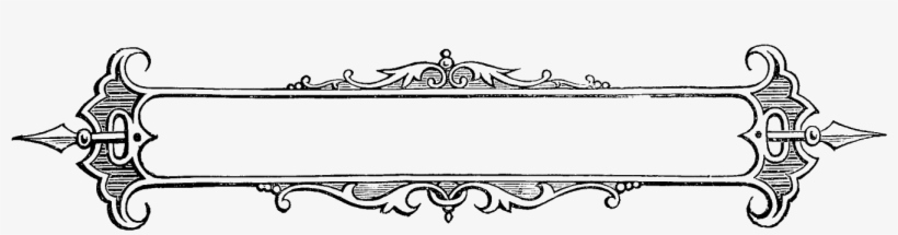 Vintage Frame Shape Png Download - Line Art PNG Image | Transparent PNG ...