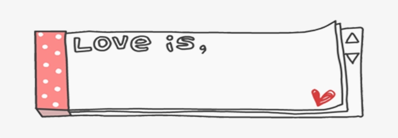 Download Cute Banner Png - Calligraphy | Transparent PNG Download | SeekPNG