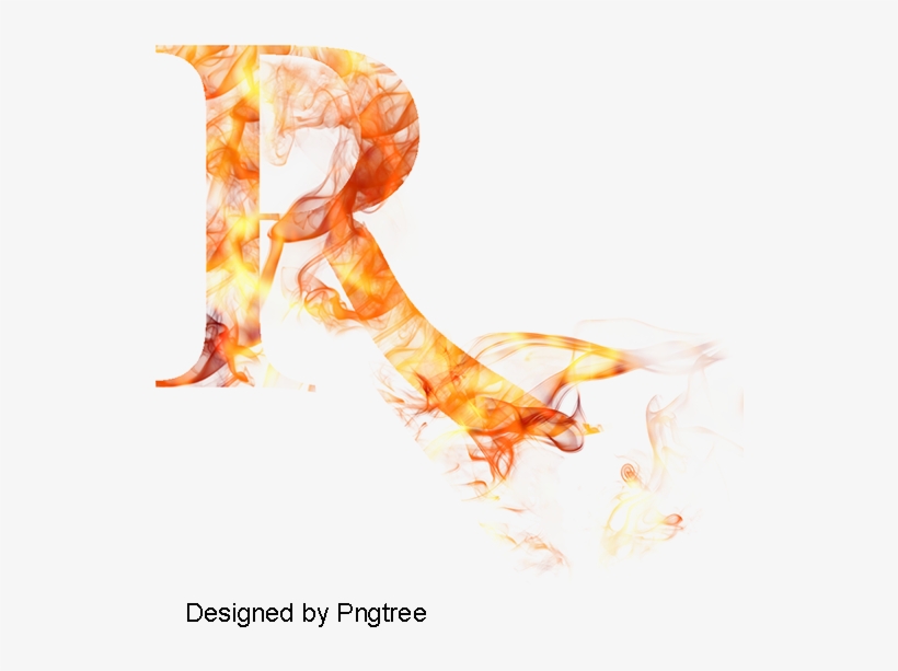 Download Flame Letter, Letter Clipart, R Png And Psd - Portable Network ...