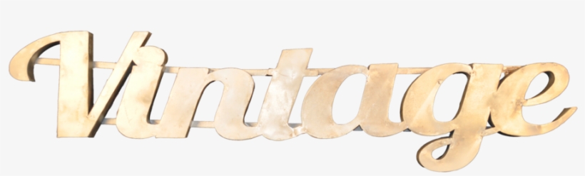 Vintage' Zinc Sign - Calligraphy PNG Image | Transparent PNG Free ...