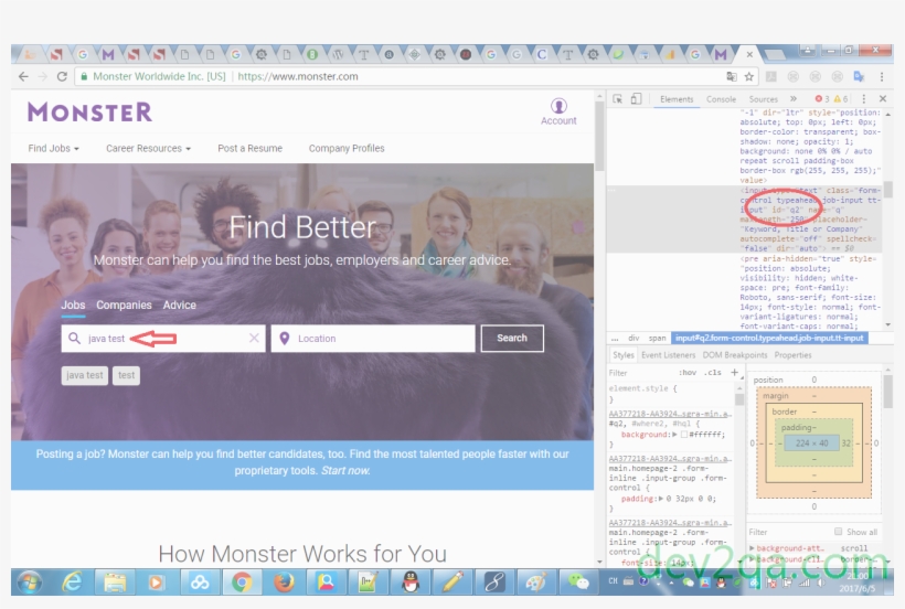 Monster Job Search Page Query Keyword Input Text Box - Monster.com PNG ...