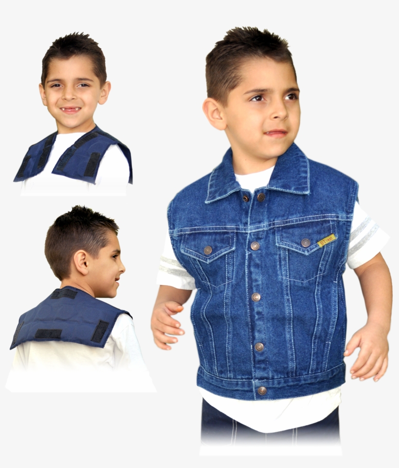Ot Vest - Ot Vest On-task Weighted Vest, Multiple Sizes, Denim, PNG ...
