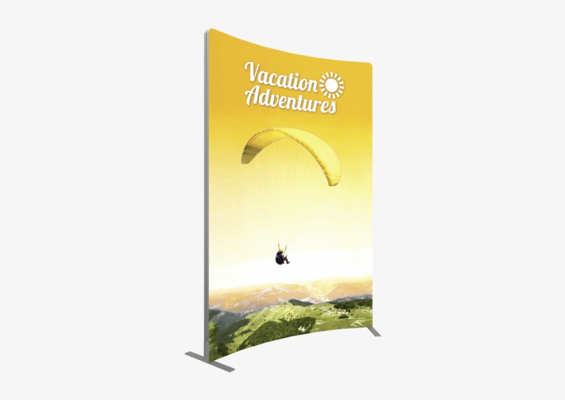 Vector Frame Curved 03 Fabric Banner Display - 8ft X8ft Vector Frame ...