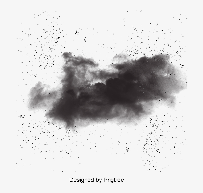 Gray Dust Explosion, Dust, Smoke, Ash Png And Psd - Dust PNG Image ...