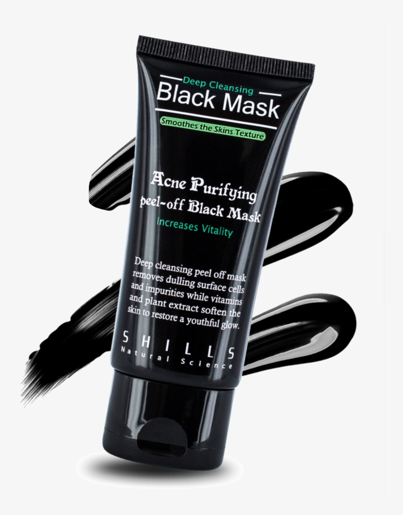 Black Peel Off Mask Shills PNG Image | Transparent PNG Free Download on ...