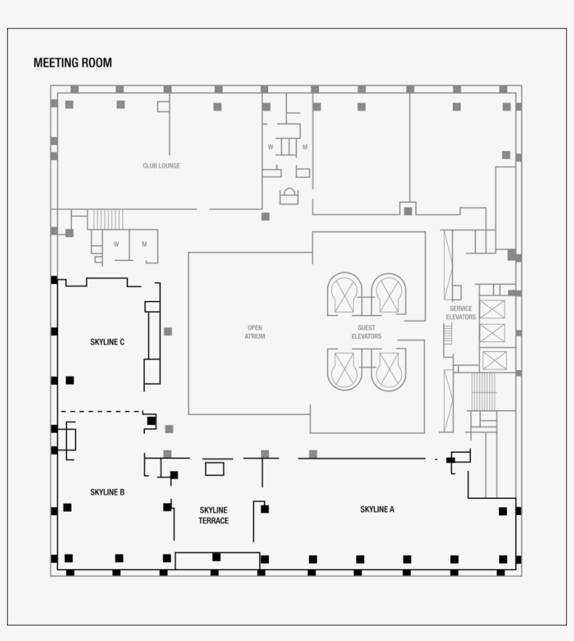 Meeting Room Floor Plans2 - Room PNG Image | Transparent PNG Free ...