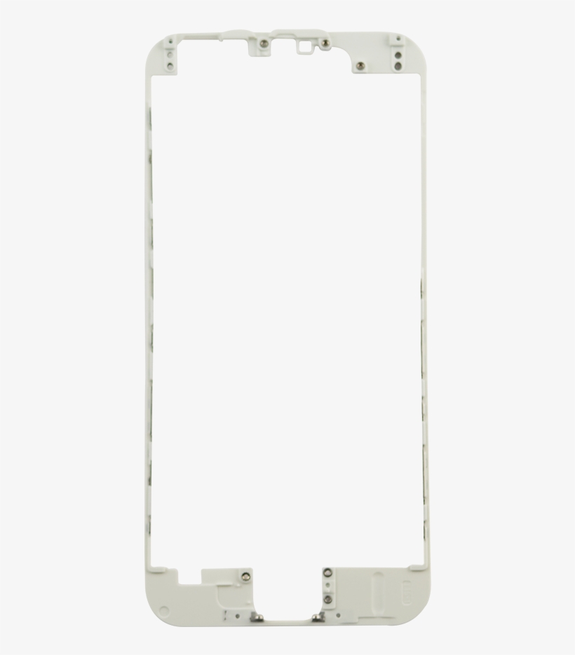 Iphone 6 White Front Frame With Hot Glue - Iphone PNG Image ...