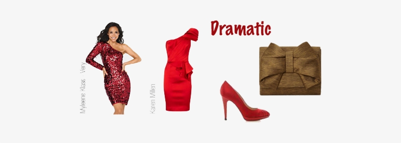 Dramatic Style Personality Red Dress - Dramatic Personality Style PNG ...