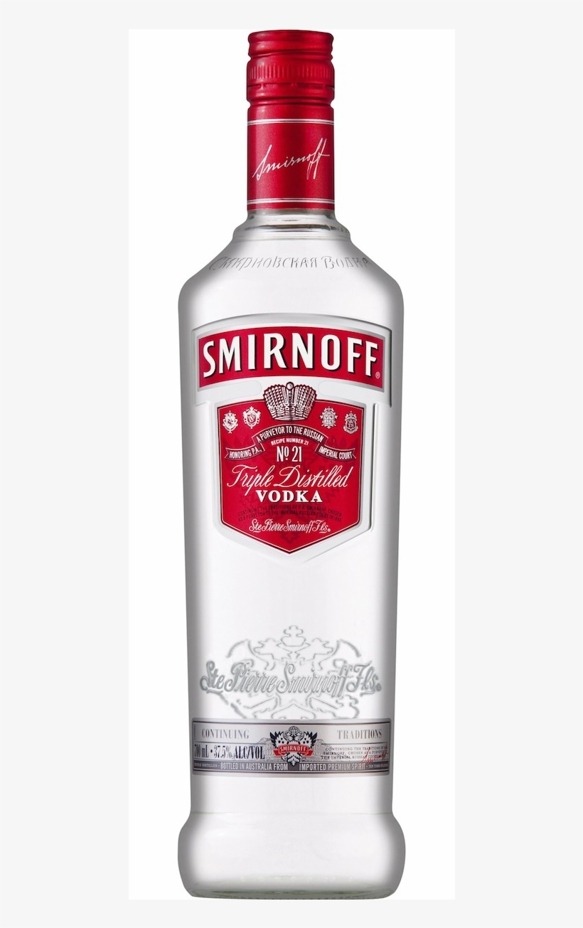 Smirnoff Vodka 700ml - Smirnoff Red Label Vodka PNG Image | Transparent ...