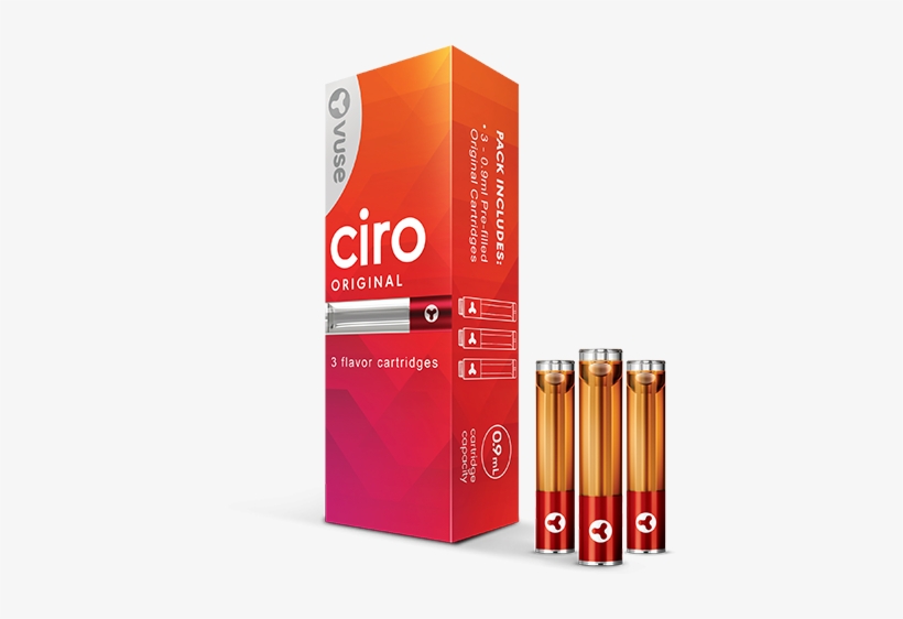 Vuse Ciro Flavor Pack Original [3 Cartridges Per Pack] - Vuse Ciro ...