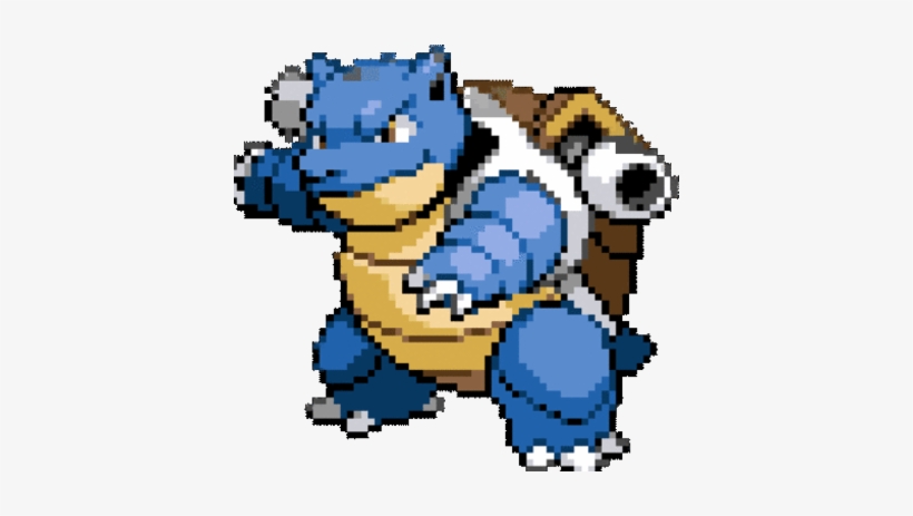 Fox @foxboro@mastodon - Blastoise Gen 3 Sprite PNG Image | Transparent ...