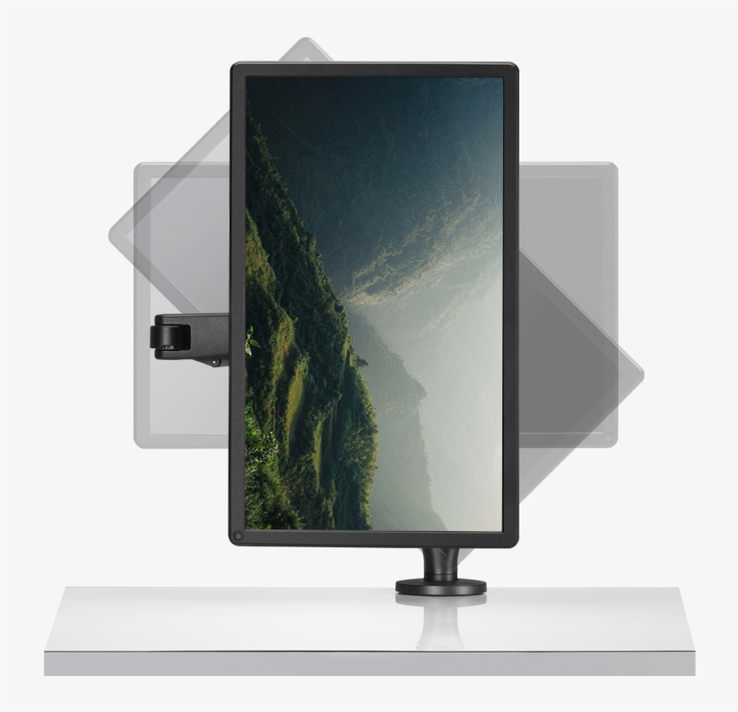 Stability, The Screen Can Be Rotated From Portrait - Computer Monitor ...