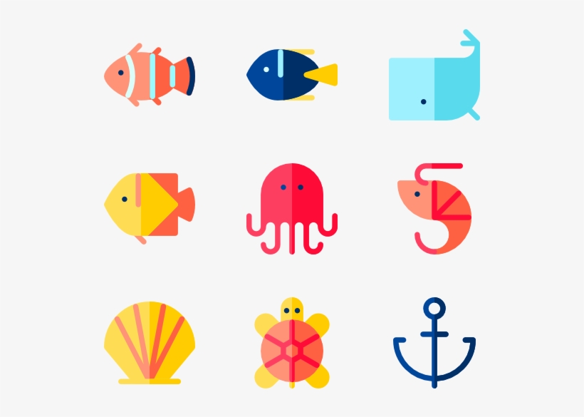 Sea Life - Icon PNG Image | Transparent PNG Free Download on SeekPNG