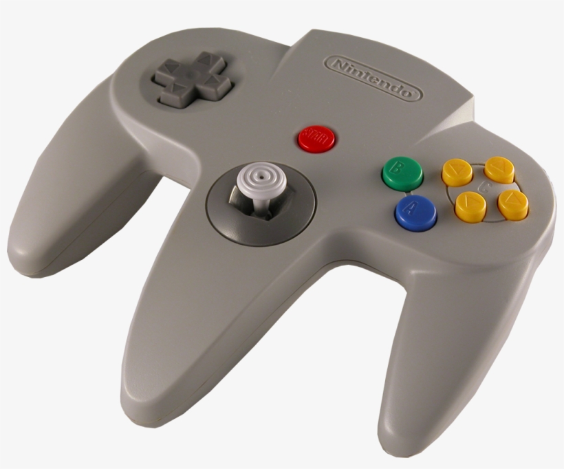Nintendo N64 Controller - Nintendo 64 Controller Png PNG Image ...