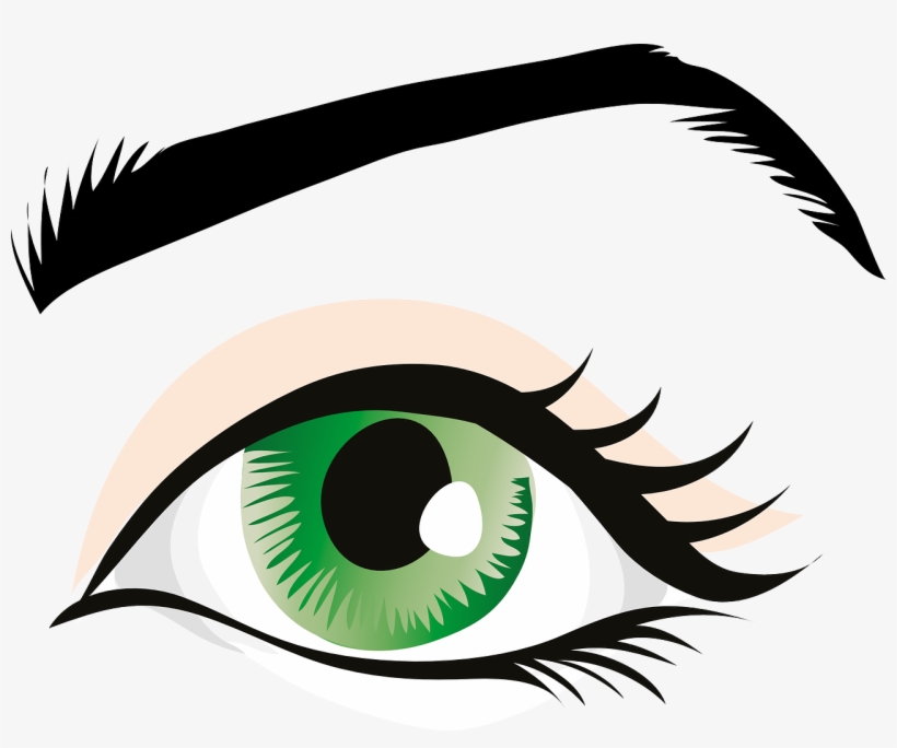 Eye Clipart Eyebrow - Human Eye Clip Art PNG Image | Transparent PNG ...