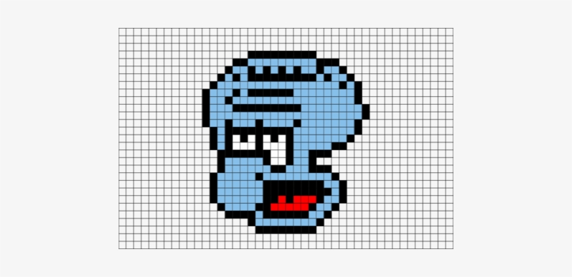 Squidward Pixel Art PNG Image | Transparent PNG Free Download on SeekPNG