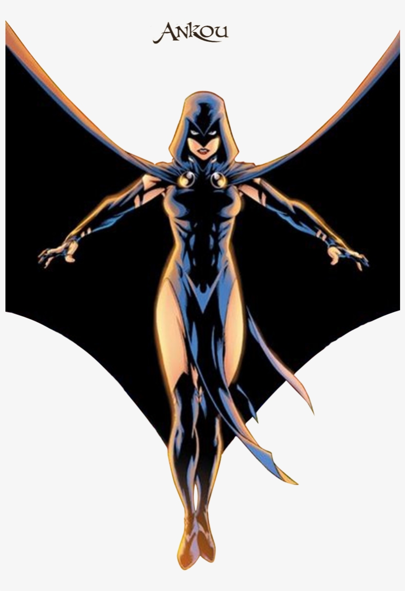 Download Dc Raven Png - Teen Titans 2003 Comic Raven | Transparent PNG ...