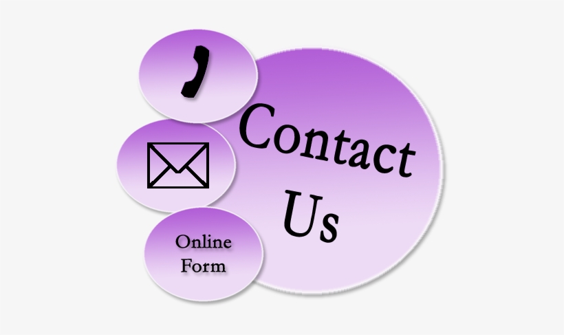 Download Contact Us In Purple | Transparent PNG Download | SeekPNG