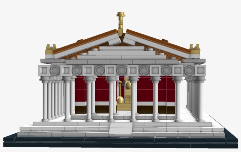 As Noticed By Someone, The Right Columns For The "past" - Roman Temple ...