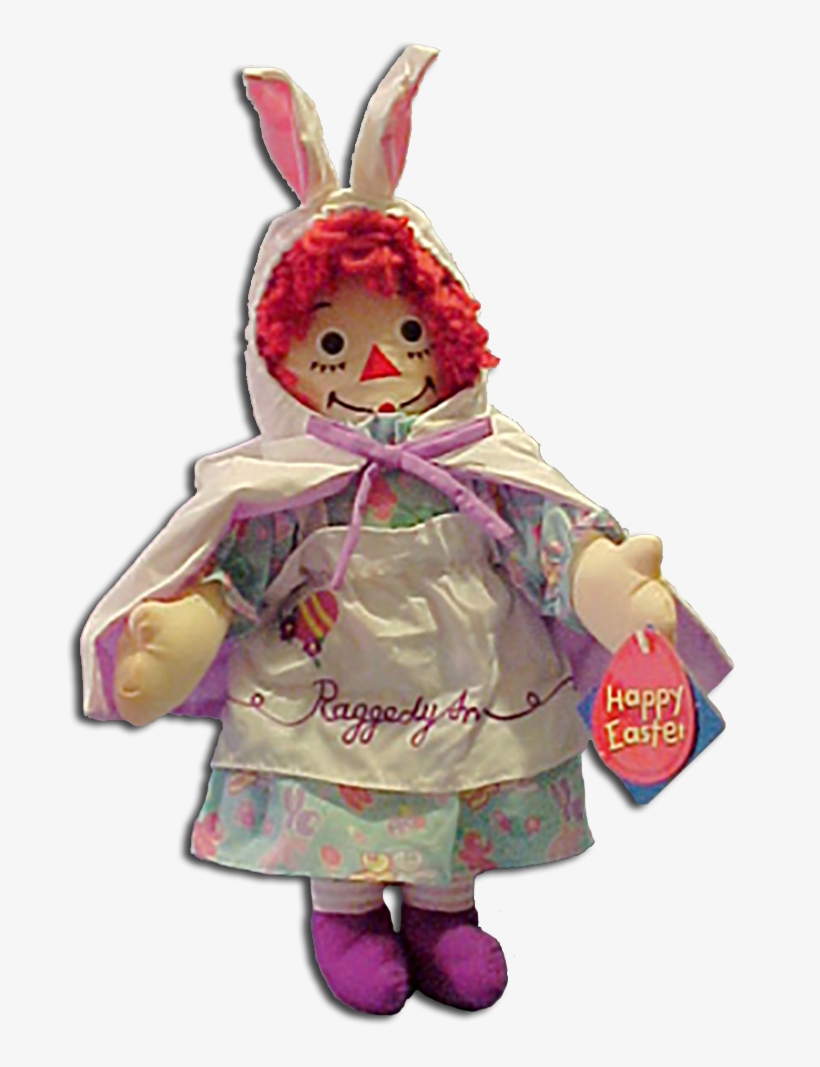 2001 Easter Raggedy Ann With Cape And Bunny Hood - Dakin 2001 Easter ...