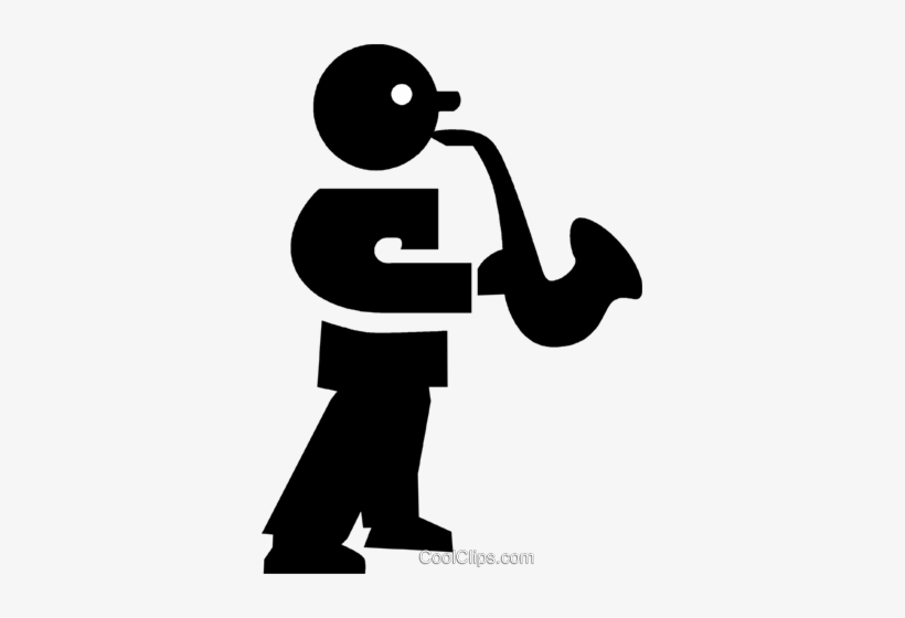 Sax Player Royalty Free Vector Clip Art Illustration PNG Image ...