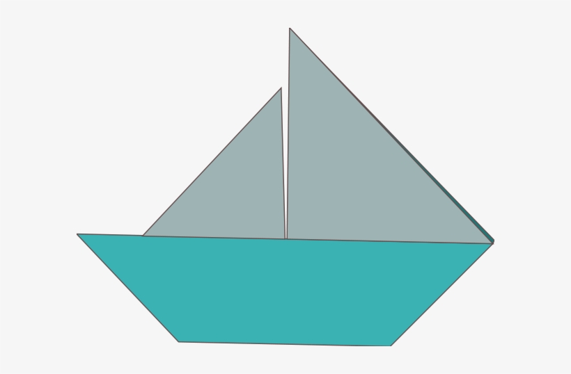 Download Origami Sailboat Clipart Png - Origami Boat Clipart ...