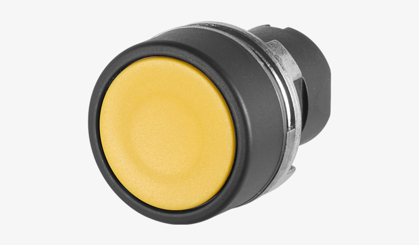 Download Guarded Push Button Yellow - Push-button | Transparent PNG ...