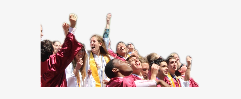 Grads Cutout - Cheering PNG Image | Transparent PNG Free Download on ...