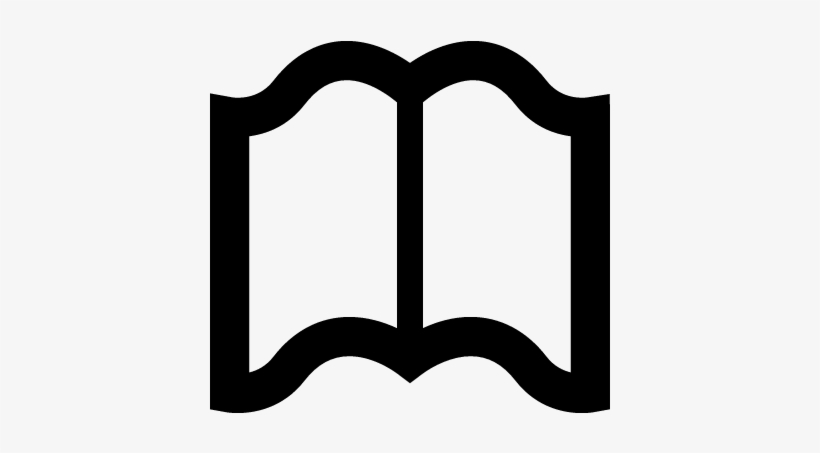 Open Book Outline Vector - Book PNG Image | Transparent PNG Free ...