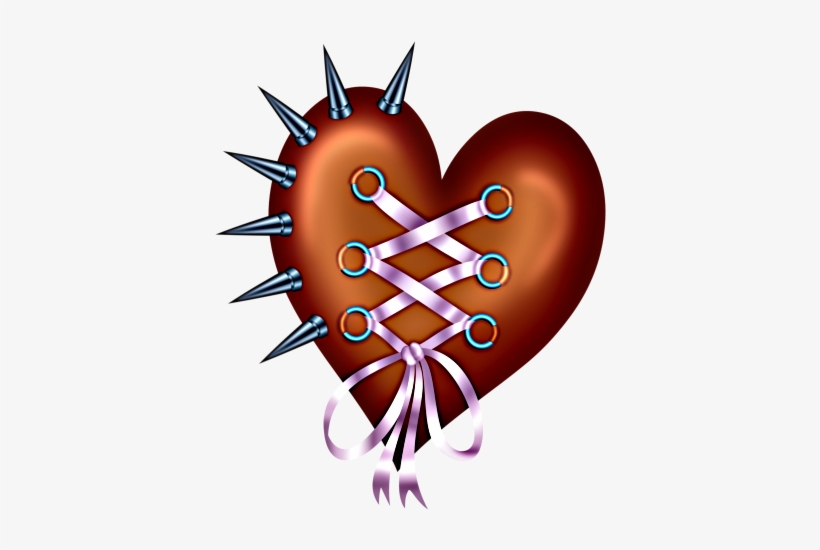 Heart 1 - Spiked Heart Png PNG Image | Transparent PNG Free Download on ...