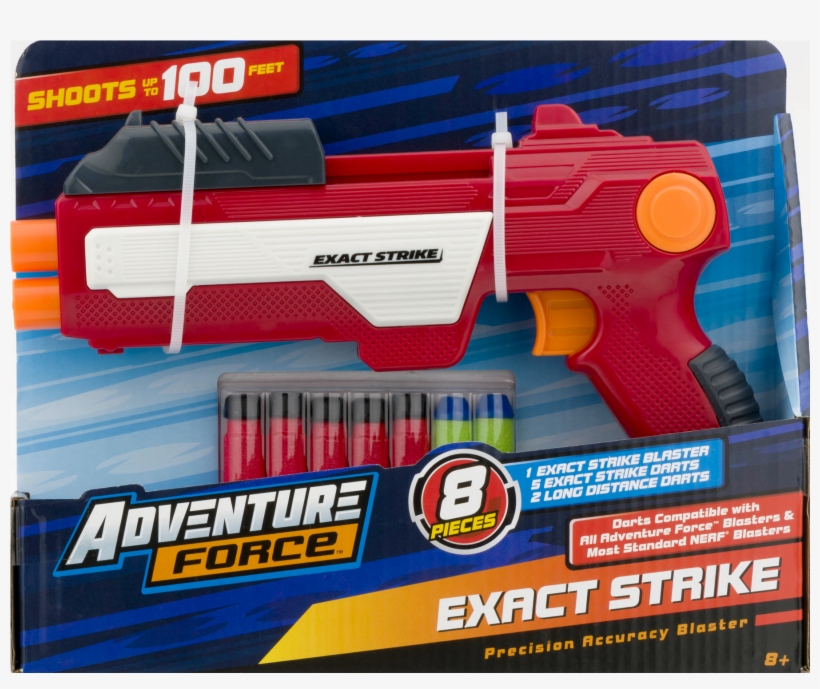 Adventure Force Af Exact Strike Dart Blaster PNG Image | Transparent ...