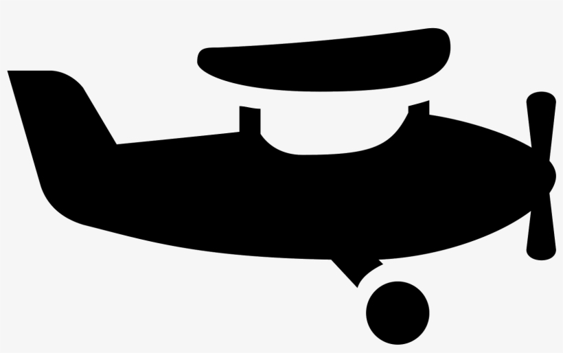 This Is A Small Air Craft With A Front Propeller And - Propeller Plane ...