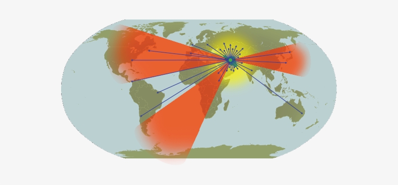 Iran's Ballistic Missile Threat - World Map PNG Image | Transparent PNG ...