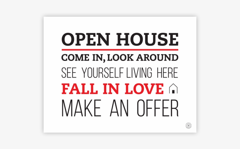 Open House Welcome Yard Sign No - Real Estate PNG Image | Transparent ...