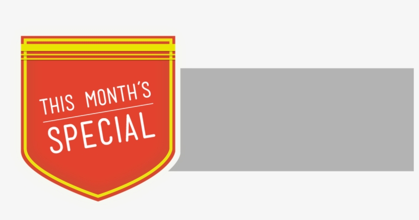 Yard Signs Monthly Special - Monthly Special Sign PNG Image ...