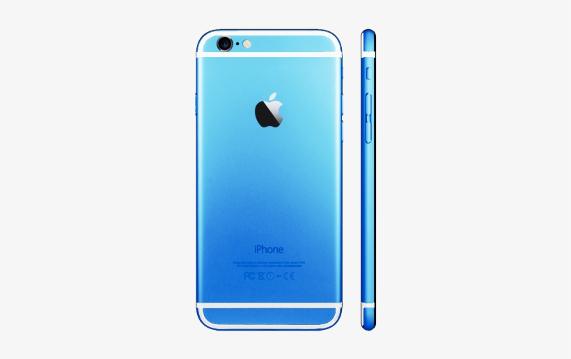 Iphone 6 Back Png - Iphone 6 Plus Blue Back Housing PNG Image ...
