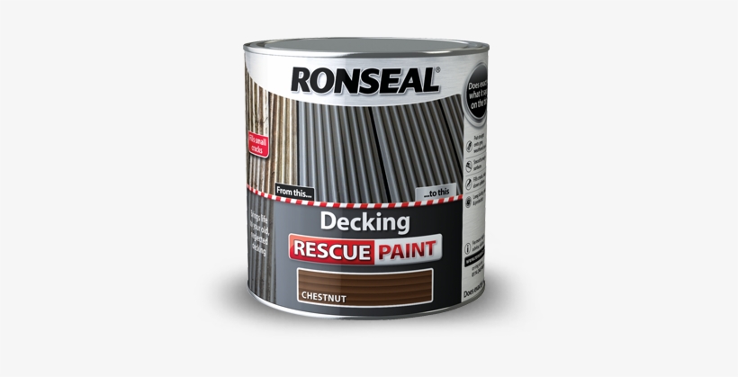 Decking Rescue Paint - Ronseal Decking Rescue Paint PNG Image ...