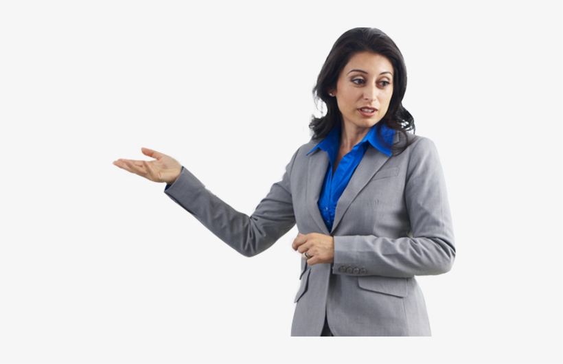 Presenter Png - Woman Giving Presentation PNG Image | Transparent PNG ...