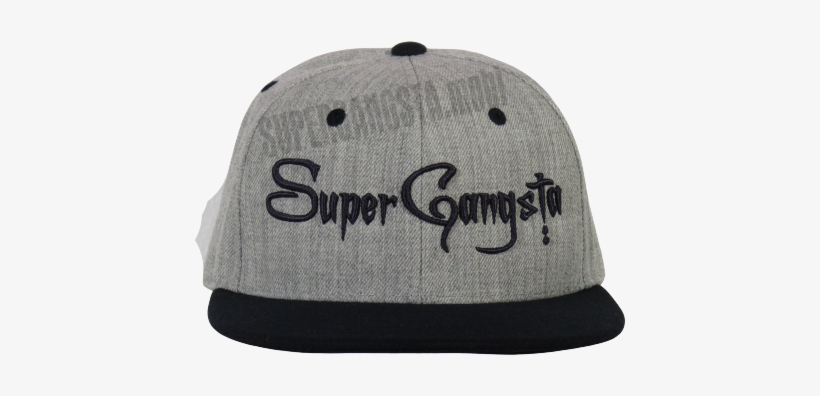Super Gangsta Snap Back Baseball Hat - Baseball PNG Image | Transparent ...